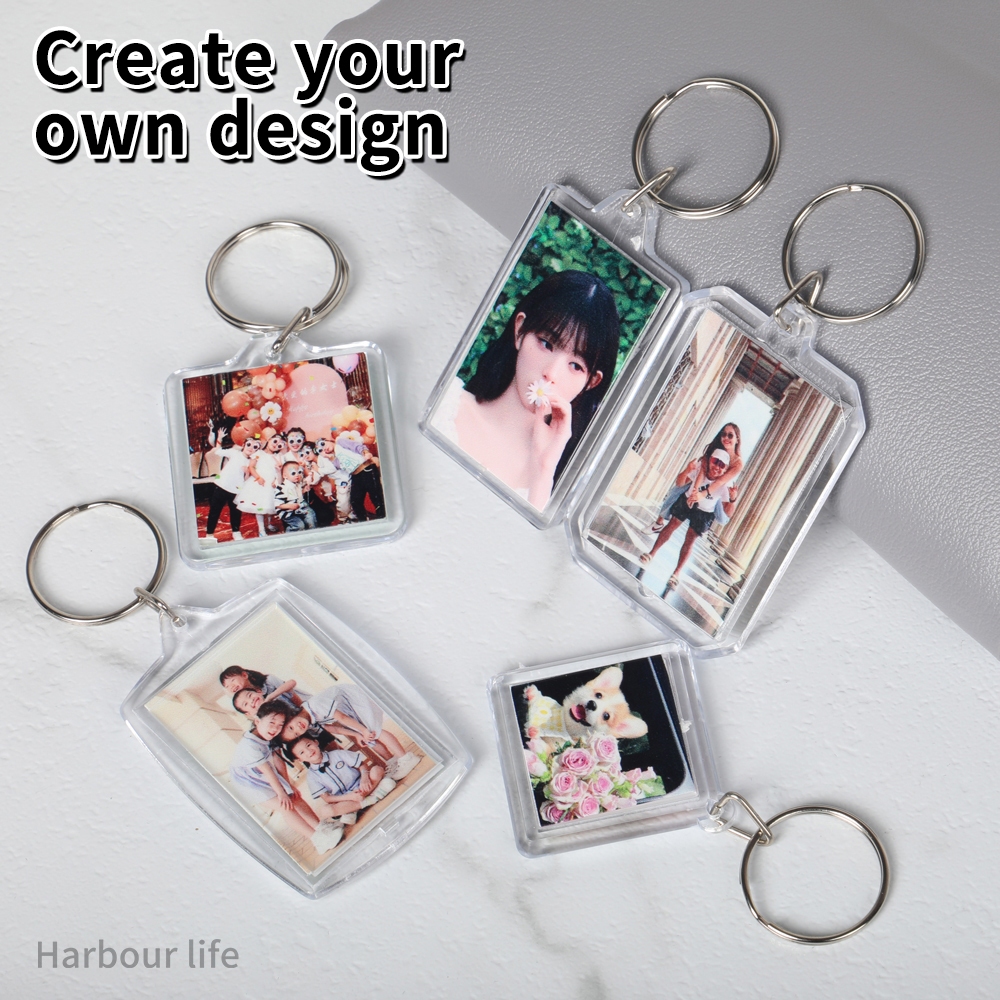 Custom Acrylic Keychain 钥匙扣 定制 Couple Gift Picture Men Creative ...