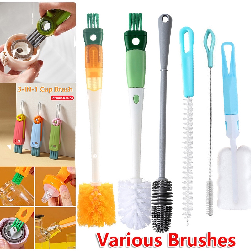 Collection of Kit Brushes Multi-functional Cleaning Cup Brush/Gap Brush ...