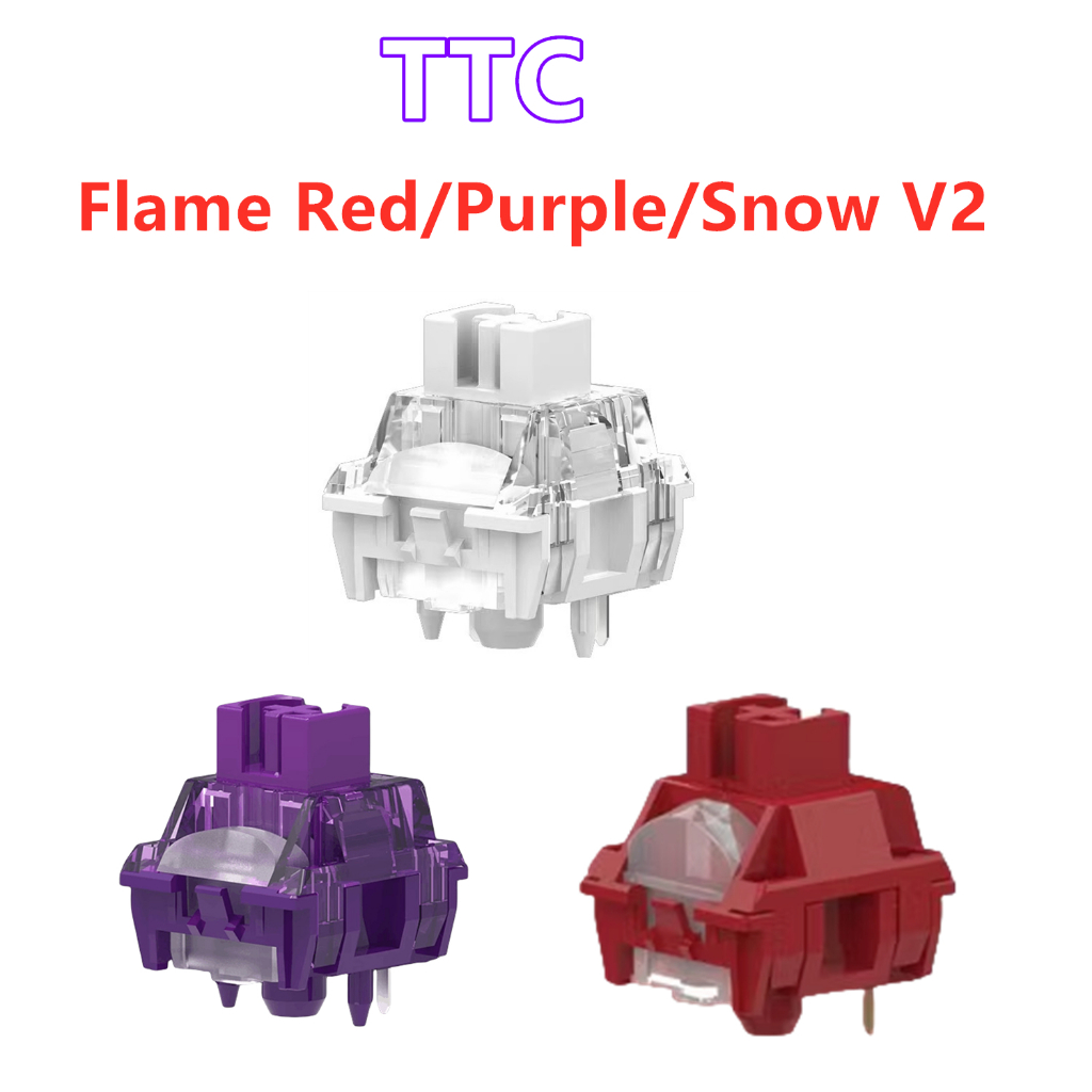 TTC Flame Snow V2/Flame Red V2/Flame Purple V2 Switch Custom Linear ...