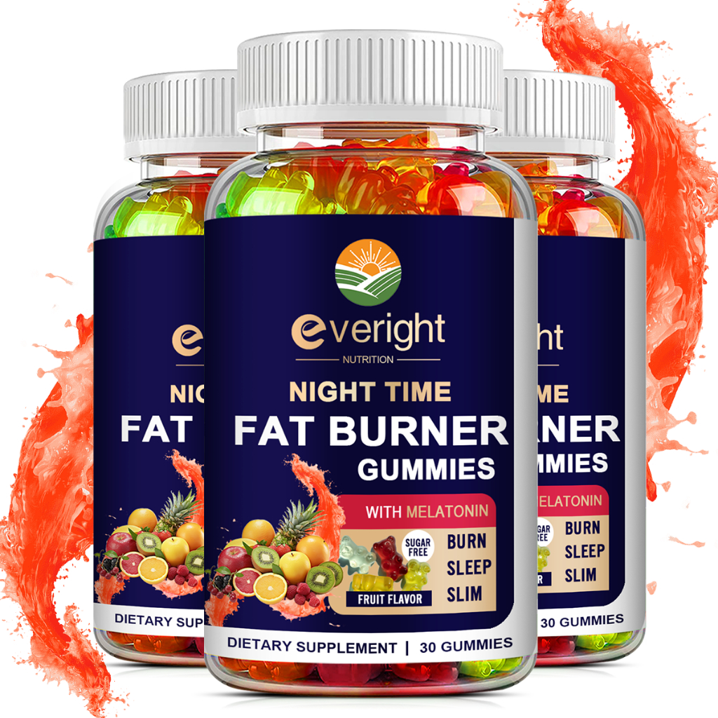 Night Time Fat Burning Guumy for Weight Loss Slimming, Appetite ...