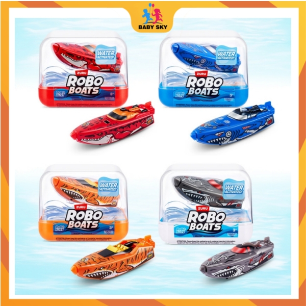 Zuru robo alive robo boat bath toys robot fish boy toys ZURU ROBO ALIVE ...