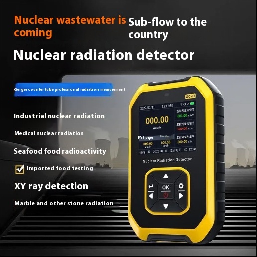 Nuclear Radiation Detector Radioactive Gaige Counter Ray Electrolysis ...