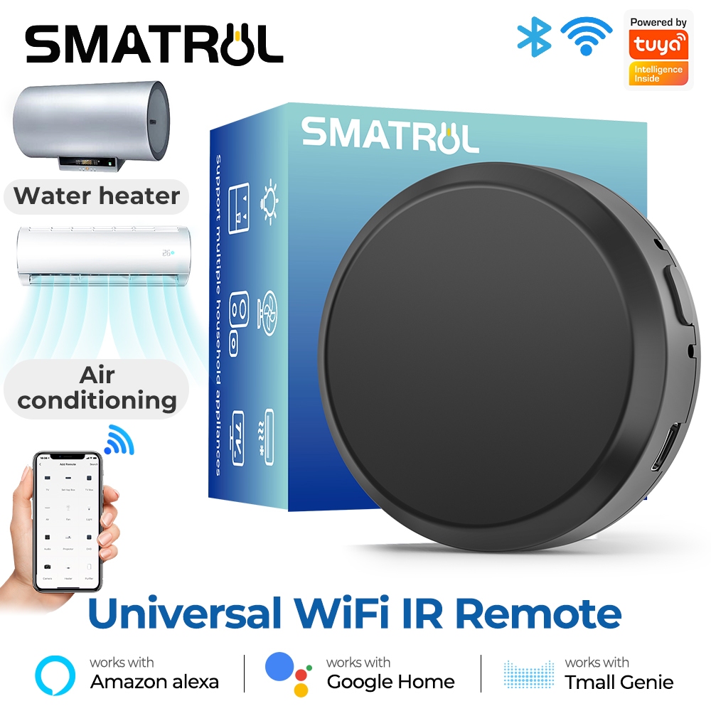 SMATRUL WiFi IR Remote IR Control Hub Wi-Fi(2.4Ghz) Enabled Infrared ...