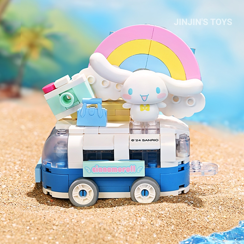 Genuine Keeppley Building Blocks Sanrio Float Patrol Series Educational ...