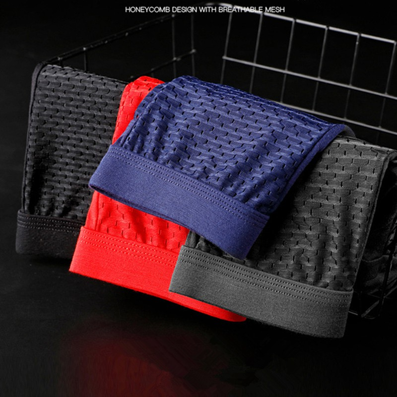 Men's Breathable Boxer Briefs Underwear - Soft Big & Plus Size ...