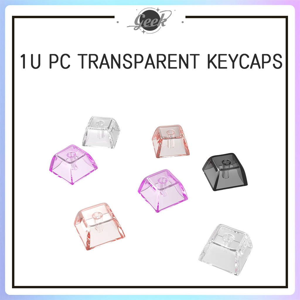 High Transparency Keycaps PC XDA Profile Keycap Custom Keycaps 1U ...