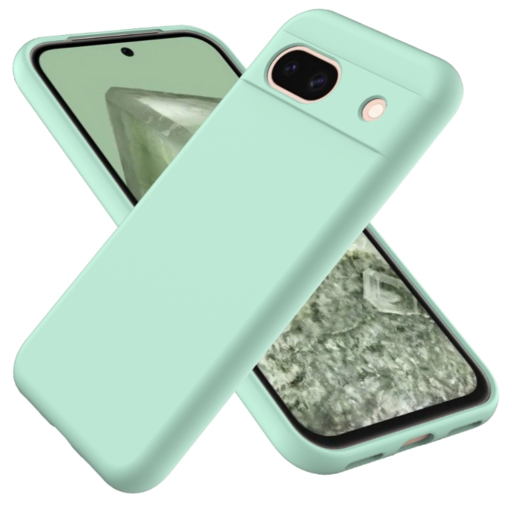 For Google Pixel 8A Casing Hard Liquid Silica Gel Phone Case Cover ...