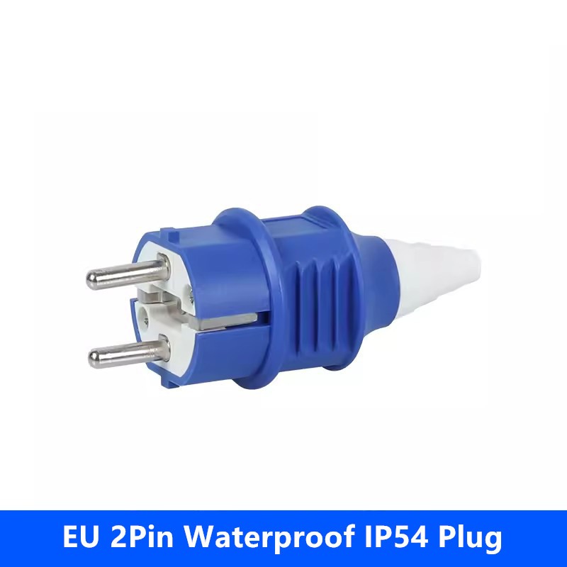 New Hight EU European Waterproof IP54 2Pin Electric Power 16A Male Plug ...