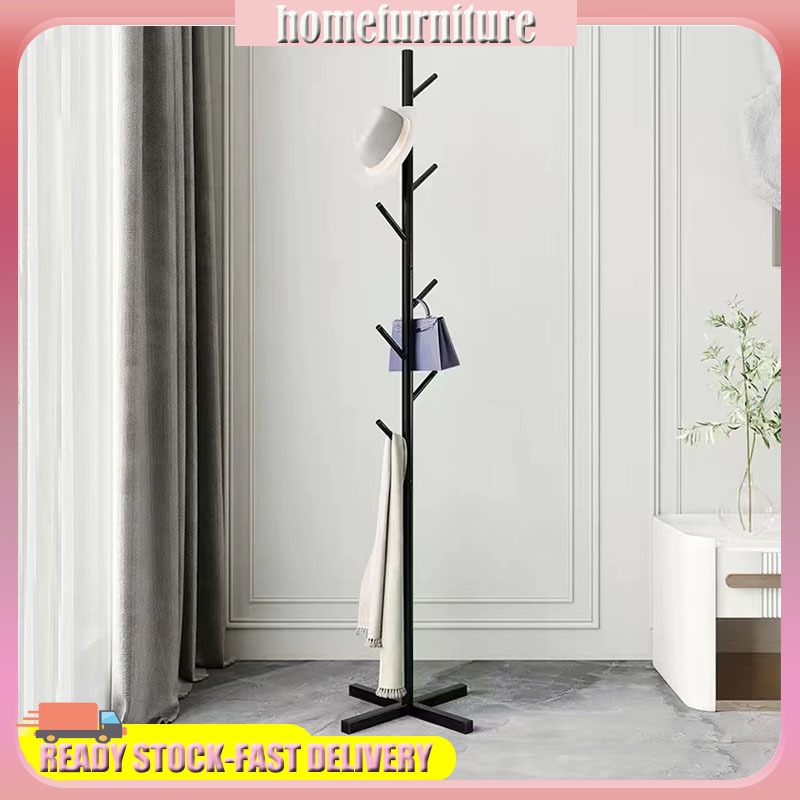 Coat Rack Metal Coat Hanger Tree Shape Hangers Clothes Rack Drying ...