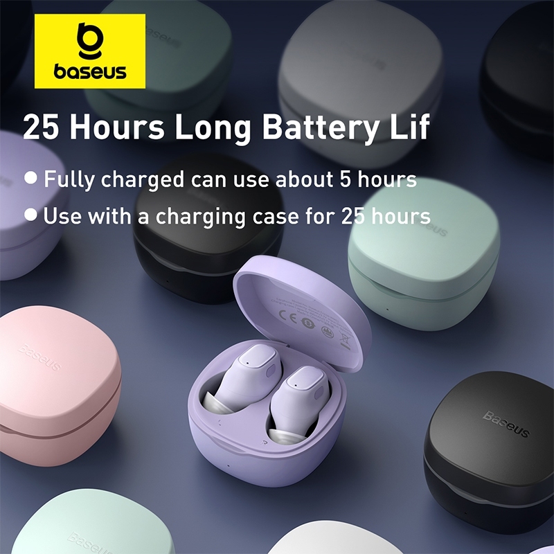 Baseus WM01 TWS Bluetooth Earphones Stereo Wireless 5.0 Bluetooth Touch ...