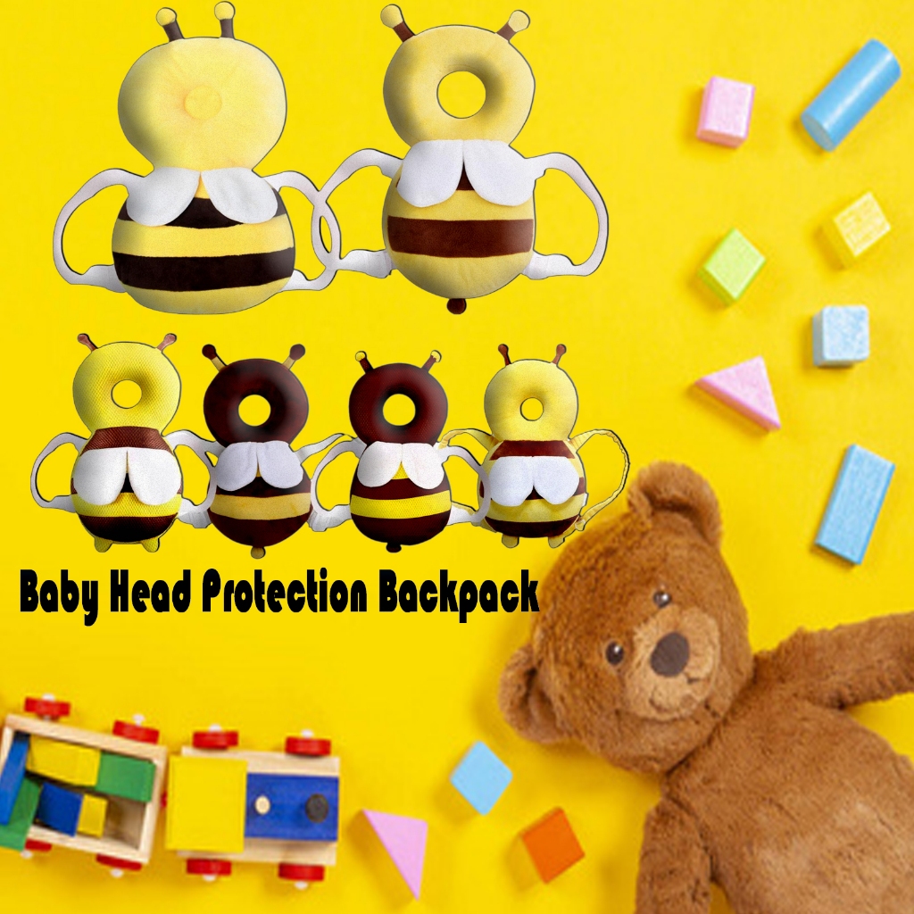 Baby Backpack Head Protection Pillow Toddler Head Protector Backpack ...