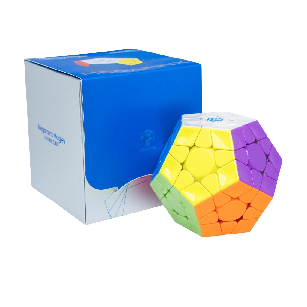 GAN Megaminx V2 UV 3x3 Maglev Magnetic Cube Professional Puzzle Fidget ...
