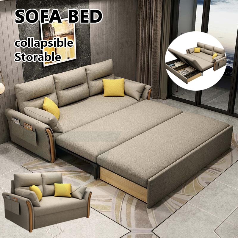 Sofa Bed Dual Purpose Folding Sofa Bed Living Room Multifunctional ...