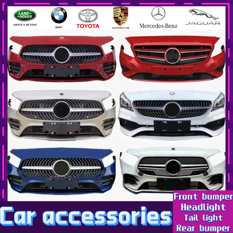 Mercedes-benz C200 C260L B180 A200 Front Light Front Bumper Rear Tail ...