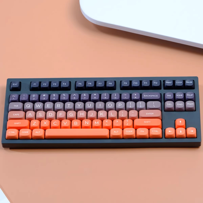 【Keycap Only】Sunset Glow Keycap MOA Profile 126 Keys 6.25U+7U Spacebar ...