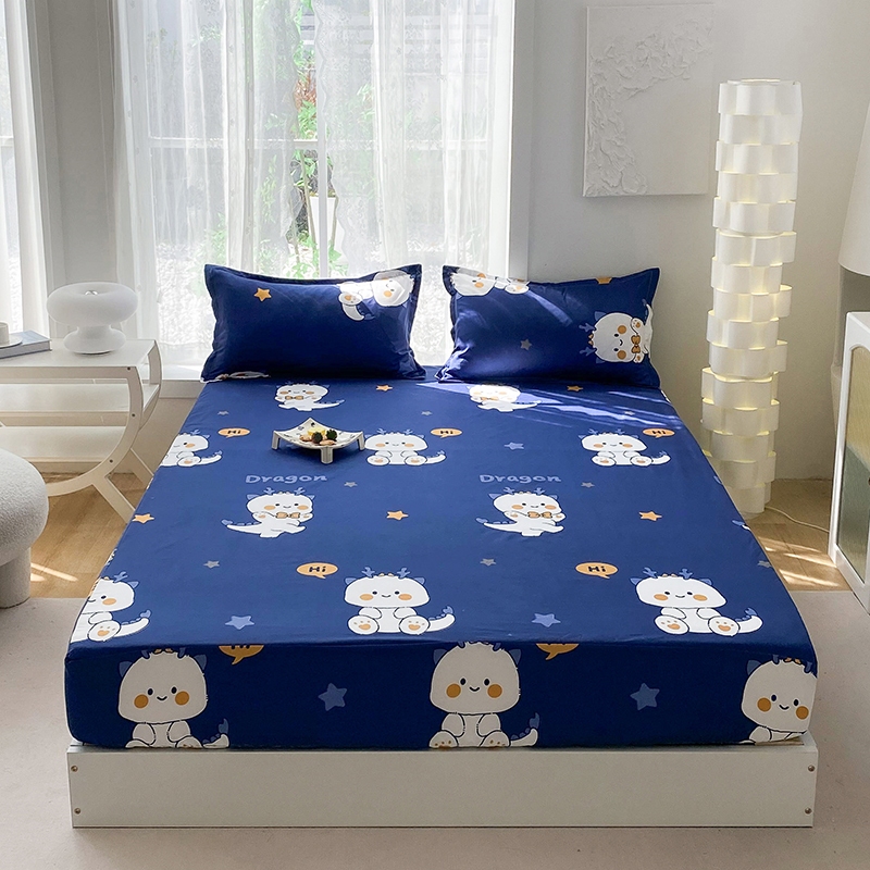 【Ready Stock 】100%Waterproof Mattress Protector Fitted Bedsheet Tatami ...