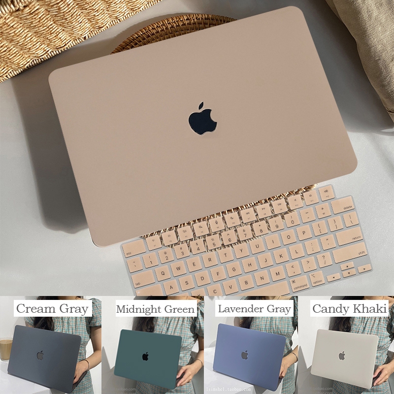 Cream hard case with keyboard cover For Macbook Air M3 13.6 A3113 A2681 ...