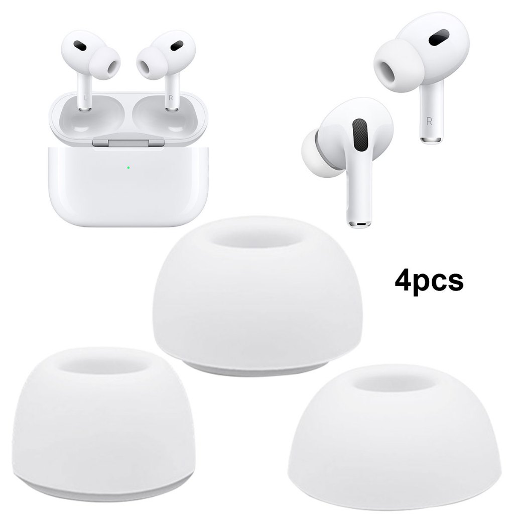 4Pcs Fit For Apple AirPods Pro 1st 2nd Replacement Gen Ear Tips Buds ...