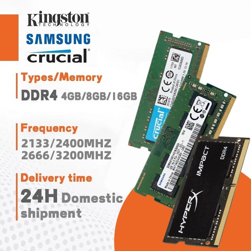 [New 100%] Samsung laptop ram DDR4 4GB/8GB/16GB 3200mhz Kingston Hyperx ...