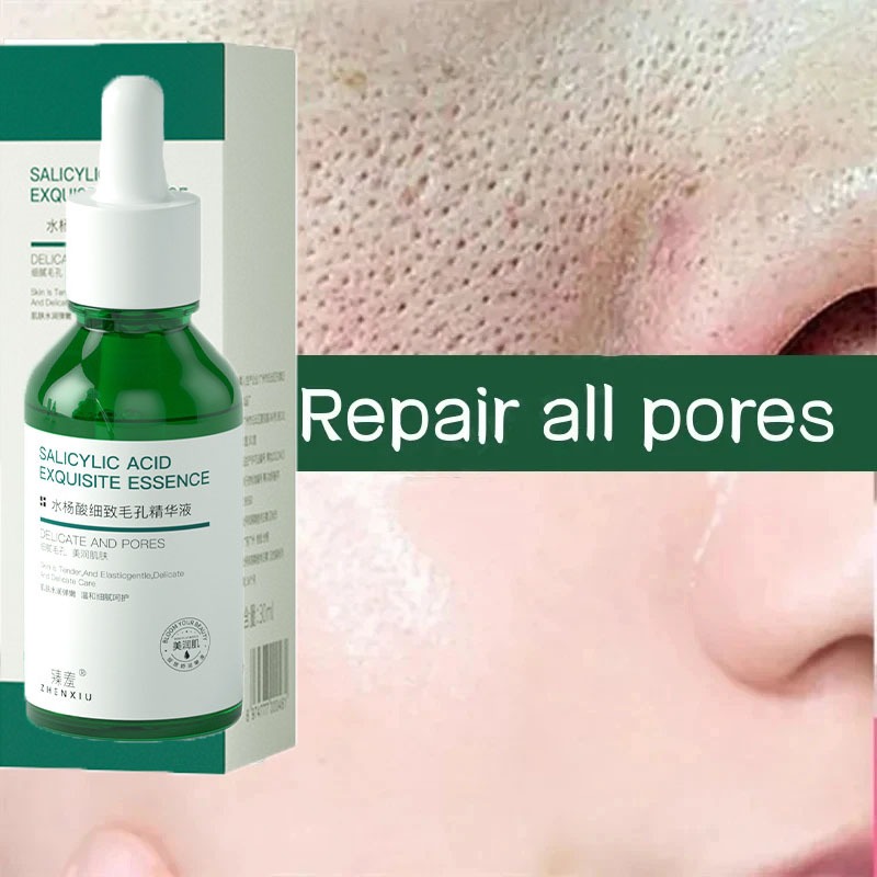 30ml Salicylic Acid Pore Serum Pore Contraction Essence Moisturizing ...
