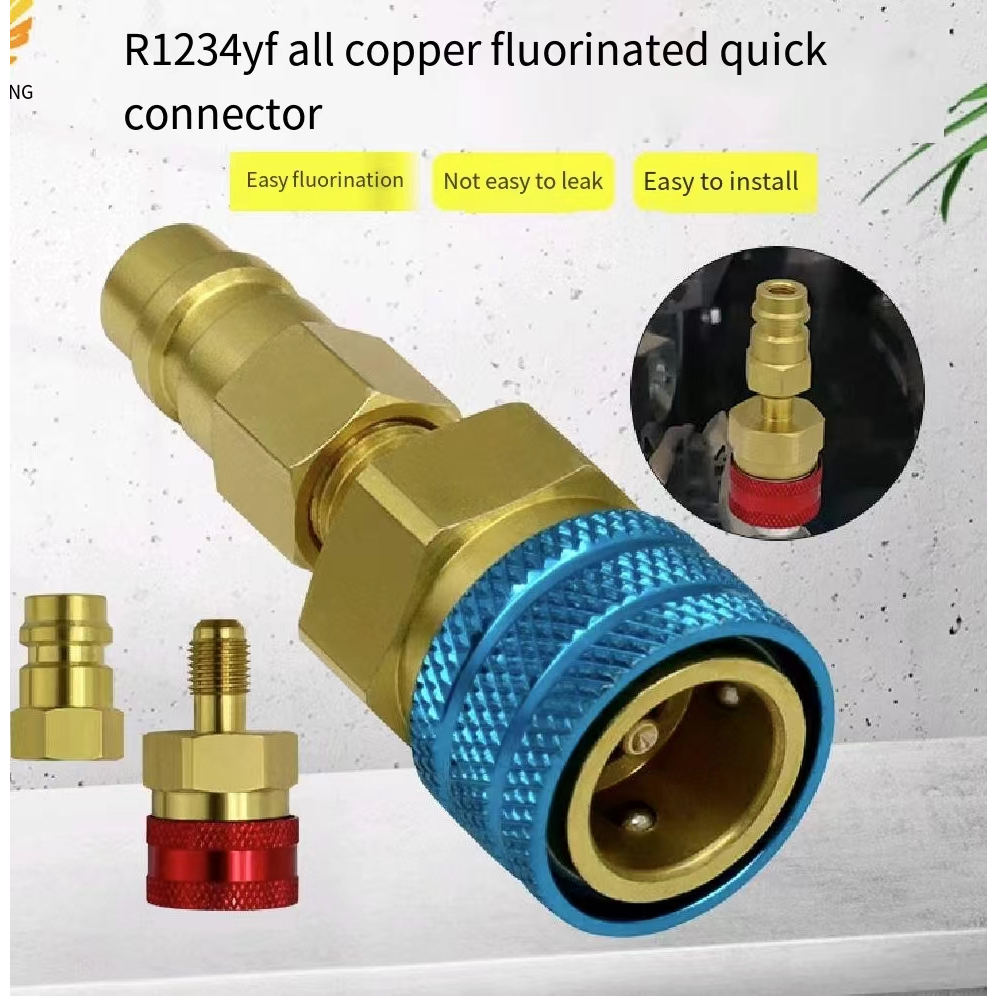 R1234YF Quick Coupler Adapter R1234YF Refrigerant Quick Couplers Kit ...