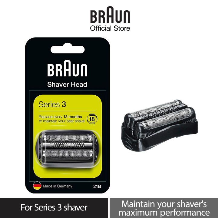 Braun Series 3 21B Old Generation Electric Shaver Replacement Head ...