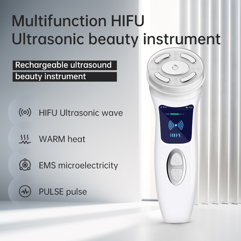 Home Use High Intensity Focused Ultrasound Ems Face Lifting Pulse Rf Anti Wrinkle Mini Hifu ...