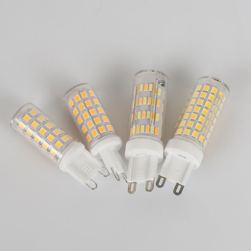 Ceramic LED Bulb Lamp Light G4 G9 E14 3W 5W 7W Ceramics LED Corn Bulbs Capsule Crystal Lights ...