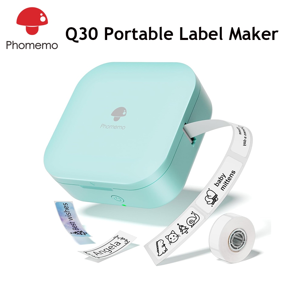 Phomemo Q30 Mini Bluetooth Thermal Label Printer | Shopee Singapore