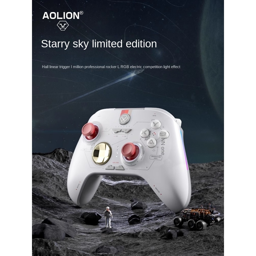 AOLION Wireless Bluetooth Controller Hall Linear Trigger for PC/Switch ...