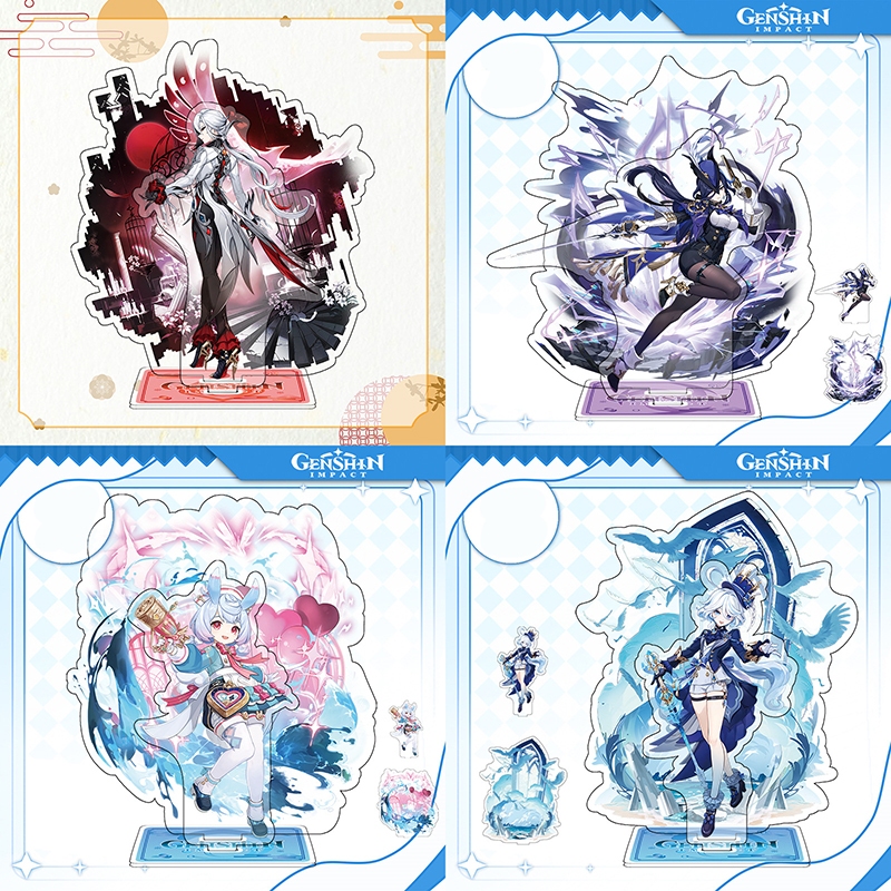 Genshin impact Knave Clorinde Fontaine character stand Lyney Acrylic ...