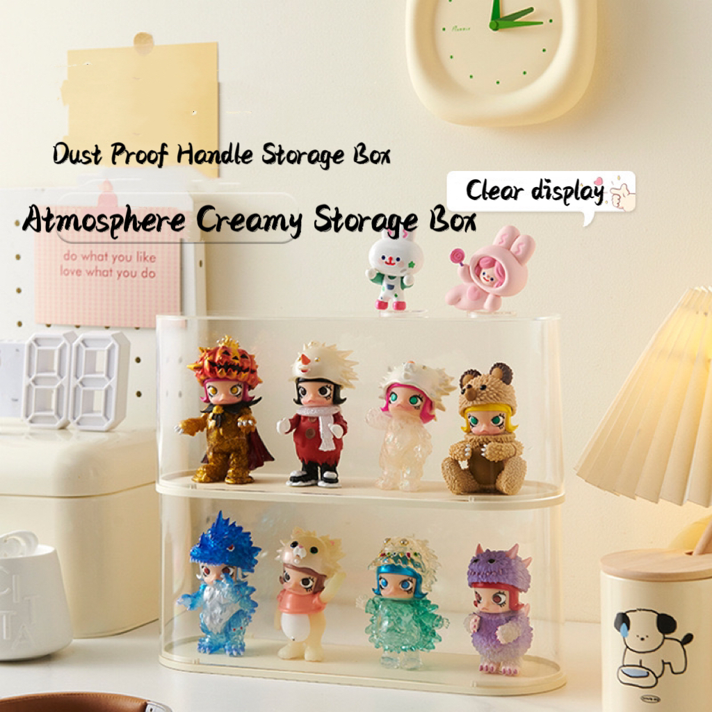 Display Cabinet Increase Height Cream Style Transparent Box Lego ...
