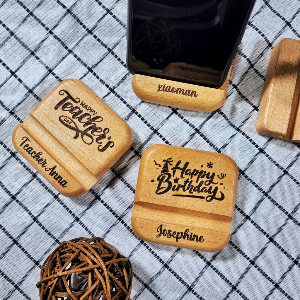 Personalised handphone stand Customised phone holder | Farewell Gifts ...