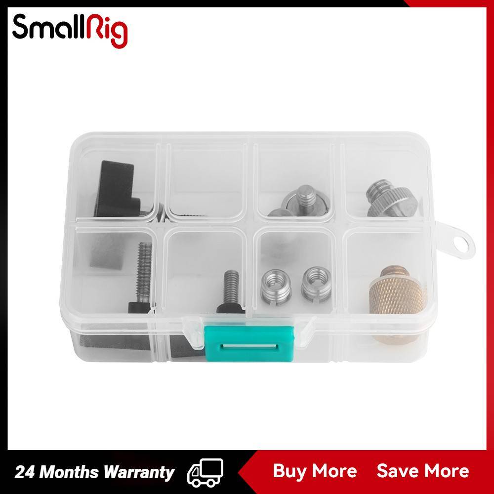 SmallRig Camera Screw Set Accessory #3995, Including 1/4”, 3/8”, M5, M6 ...