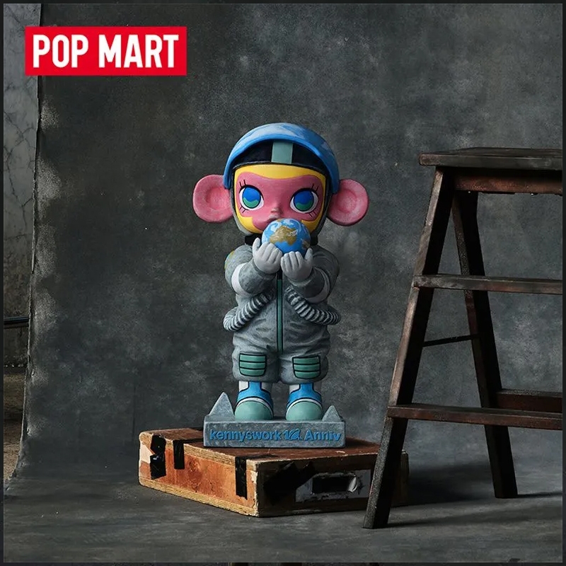Original POP MART MOLLY Anniversary Statues Classical Retro Series ...