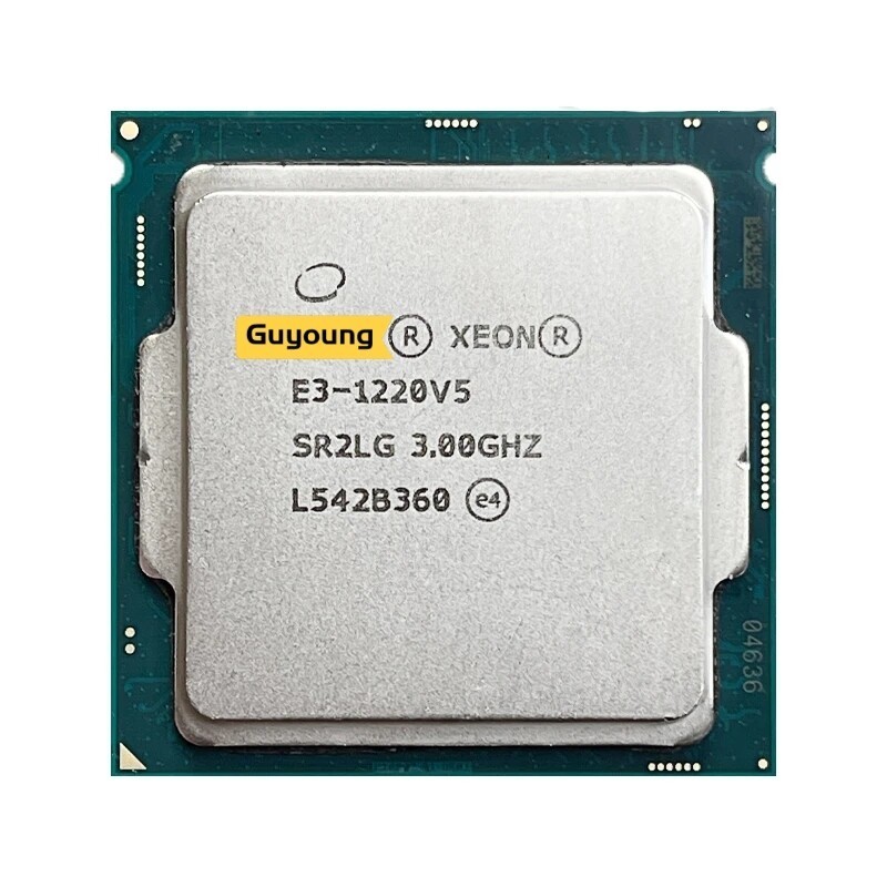 YZX Xeon E3 1220 V5 E3-1220 V5 E3 1220 V5 E3-1220V5 3.0 GHz Used Quad ...