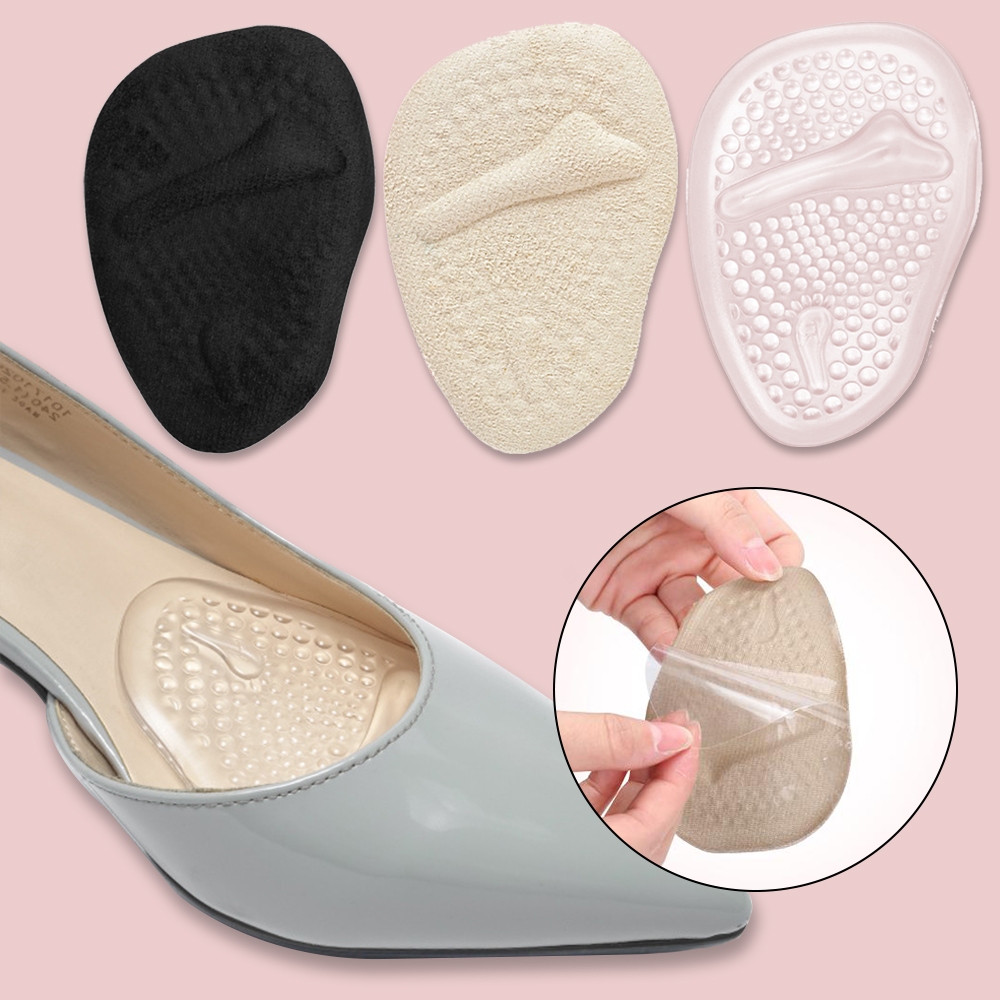 GEL forefoot pad high heels comfortable invisible self-adhesive half ...