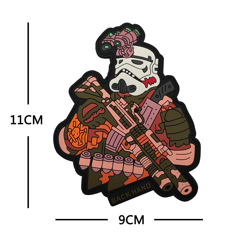 Velcro Patch Anime Girls Frontline Morale Badge Reflective Velcro Badge ...