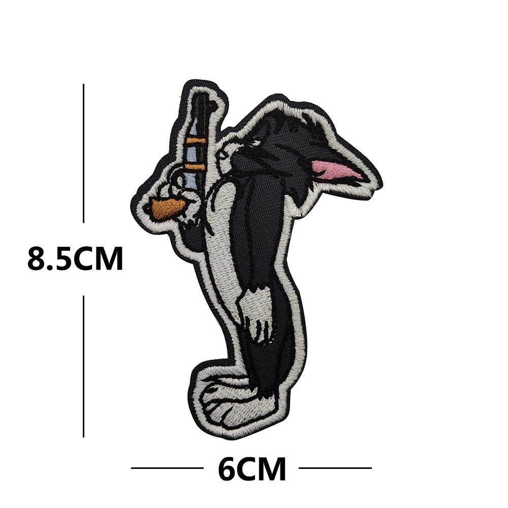 Velcro Patch Anime Girls Frontline Morale Badge Reflective Velcro Badge ...