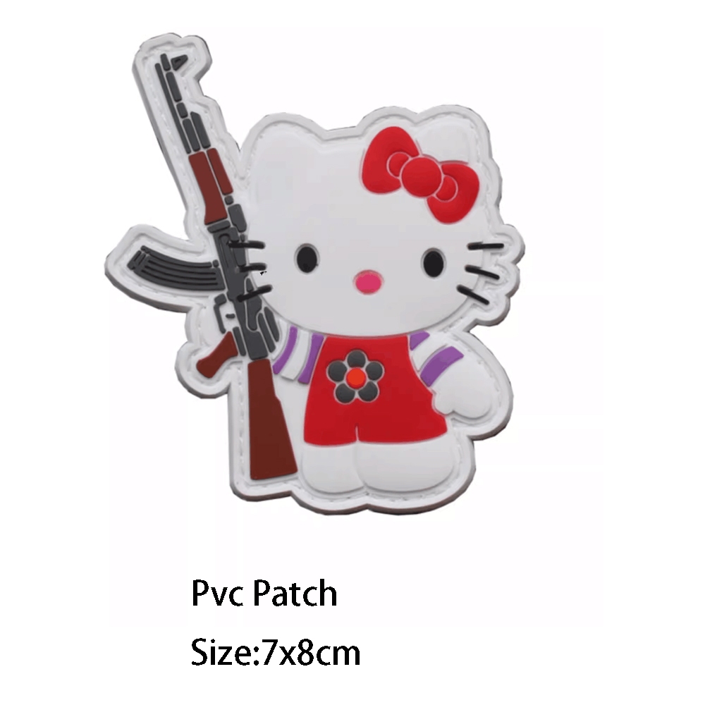 Velcro Patch Anime Girls Frontline Morale Badge Reflective Velcro Badge ...