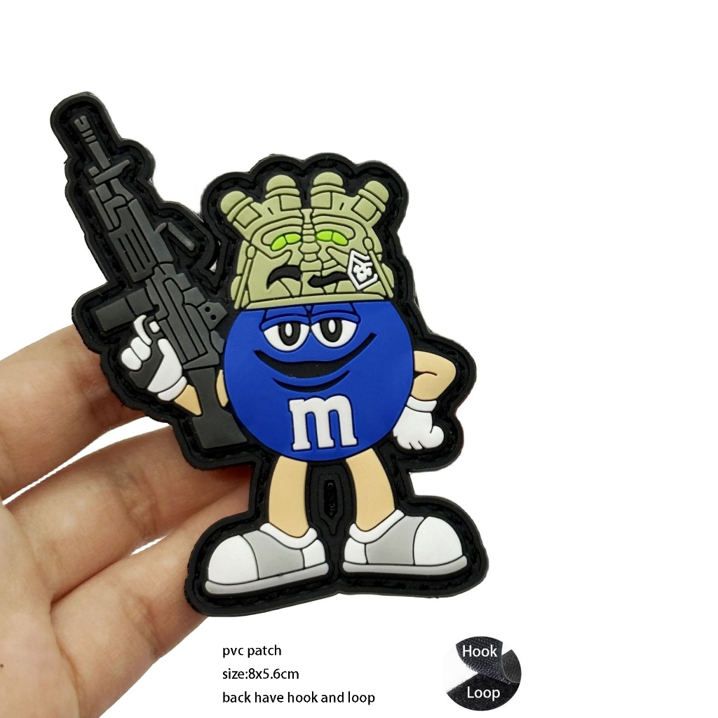 Velcro Patch Anime Girls Frontline Morale Badge Reflective Velcro Badge ...