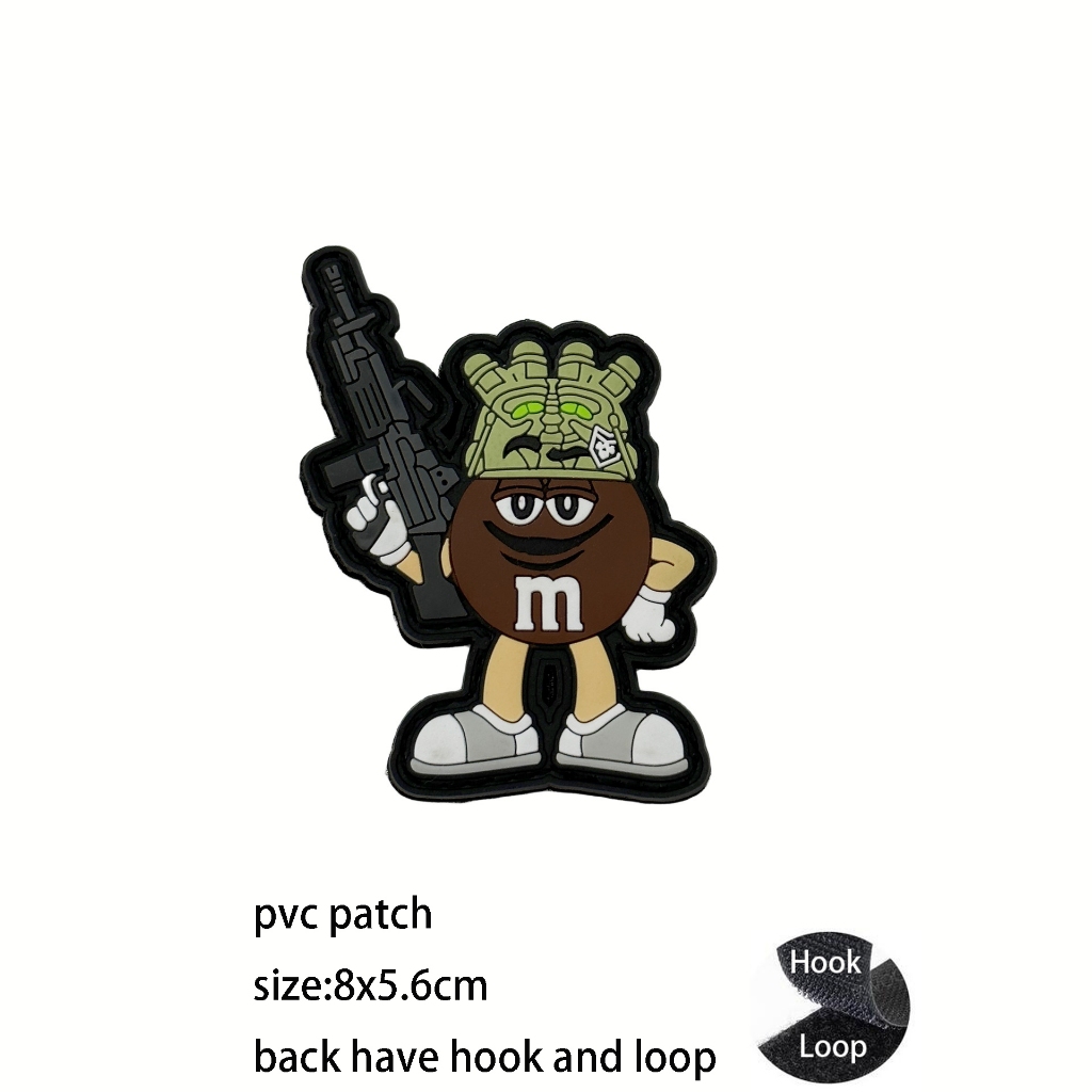 Velcro Patch Anime Girls Frontline Morale Badge Reflective Velcro Badge ...