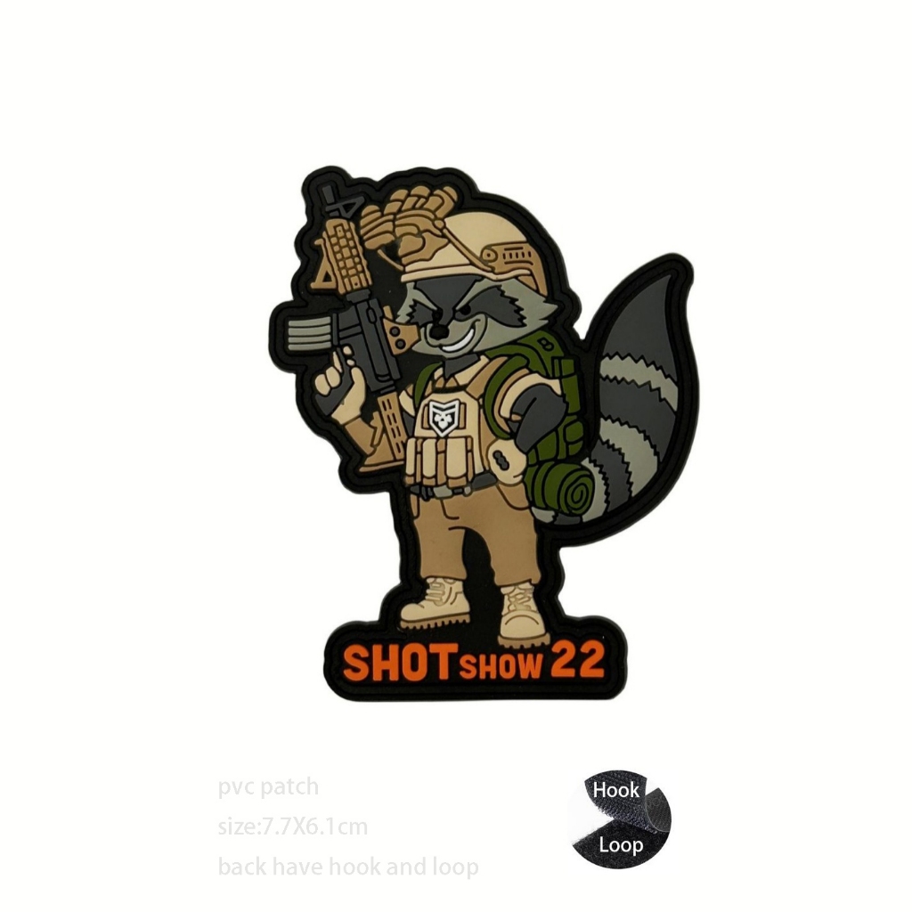 Velcro Patch Anime Girls Frontline Morale Badge Reflective Velcro Badge ...