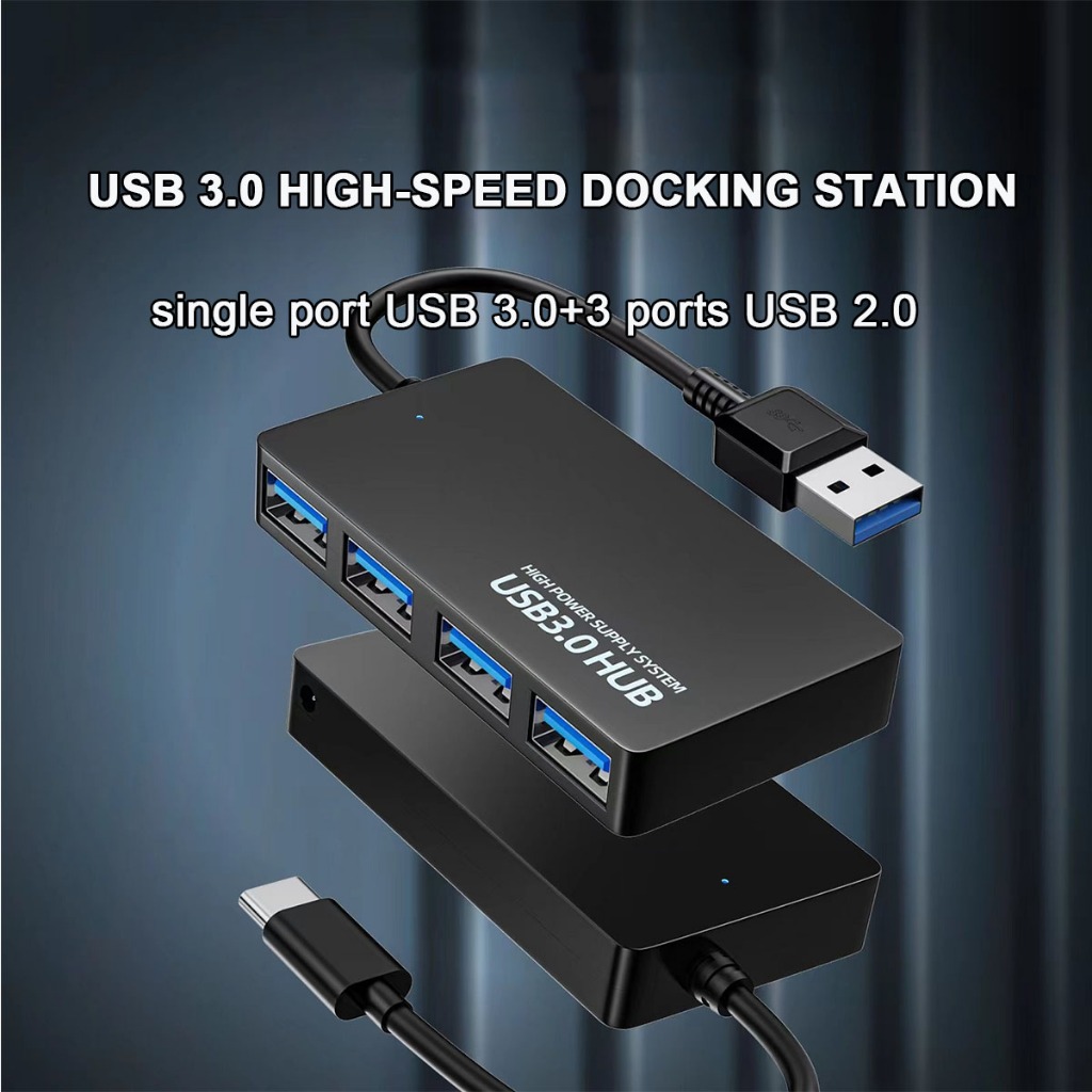 Docking Station Computer Adapter Extender Hub Cable Organizer Type-C ...
