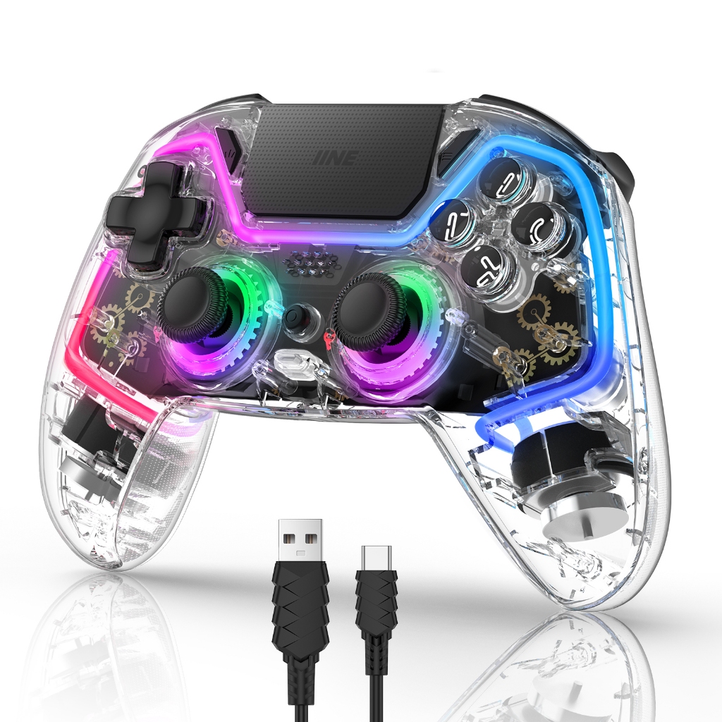 IINE Bastet Wireless Transparent Controller for PS4/Switch/PC/Android ...