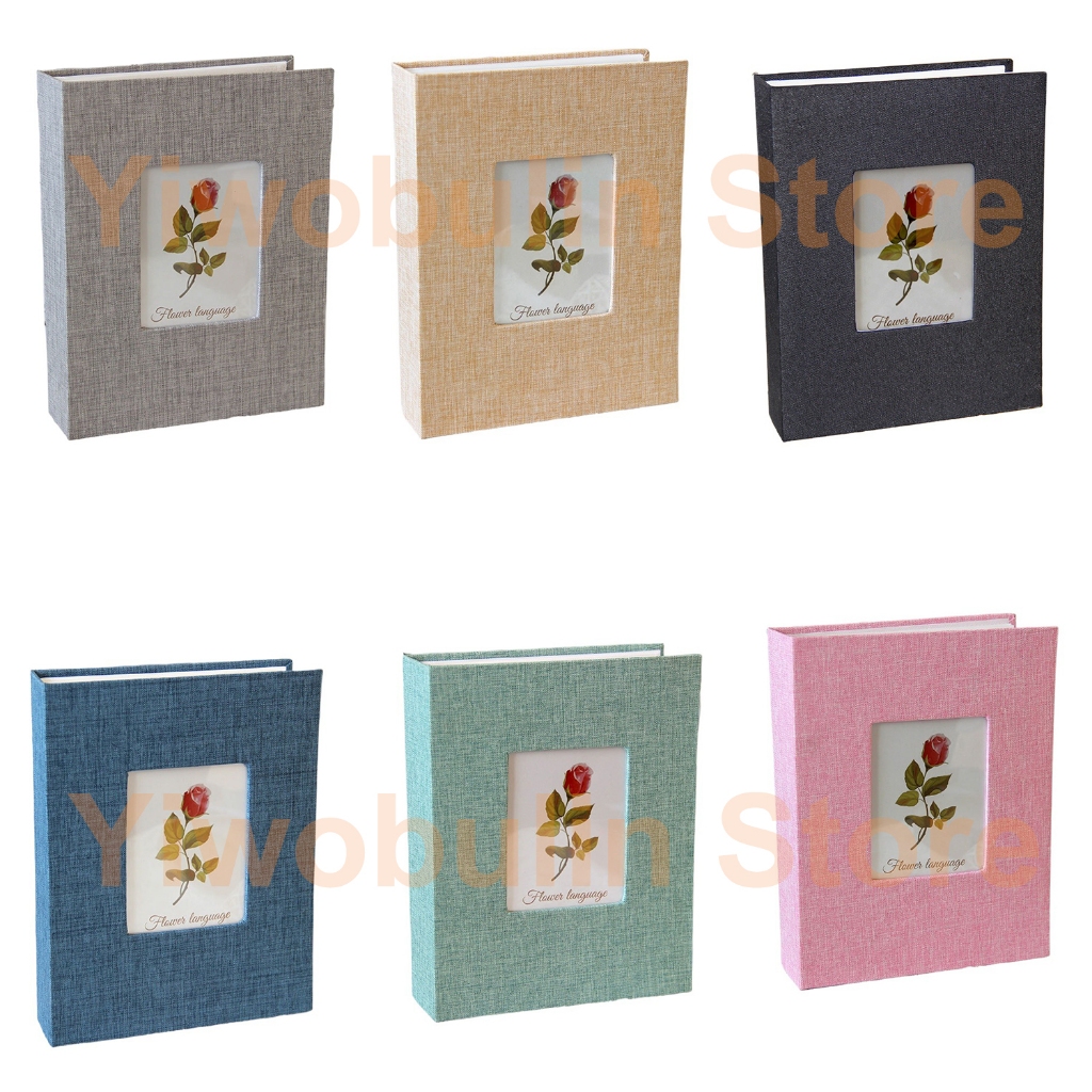 4R Photo Album 200 Sheets Insert Pockets Type 4 X 6 Photobook 6 Inch ...