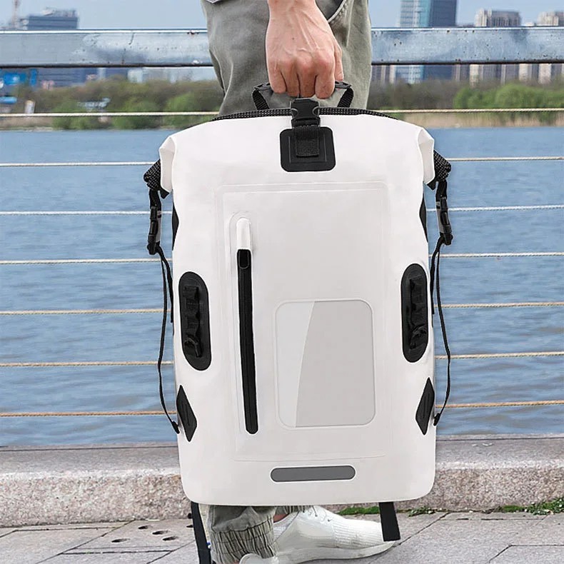 30L Waterproof Drift Bag Swimming Backpack Large River Trekking ...