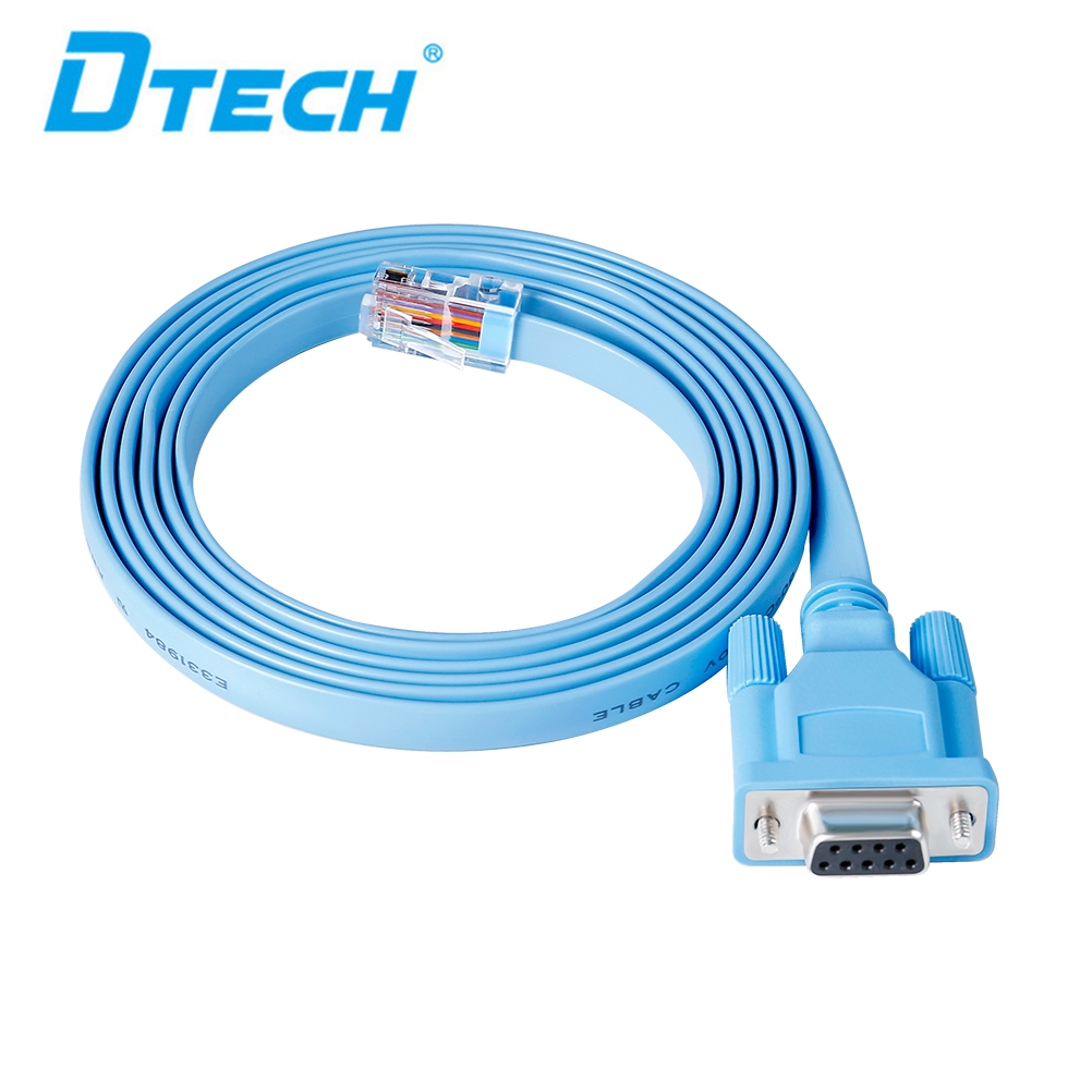 DTECH RS232 to RJ45 Console Cable Cisco Device Management Serial ...
