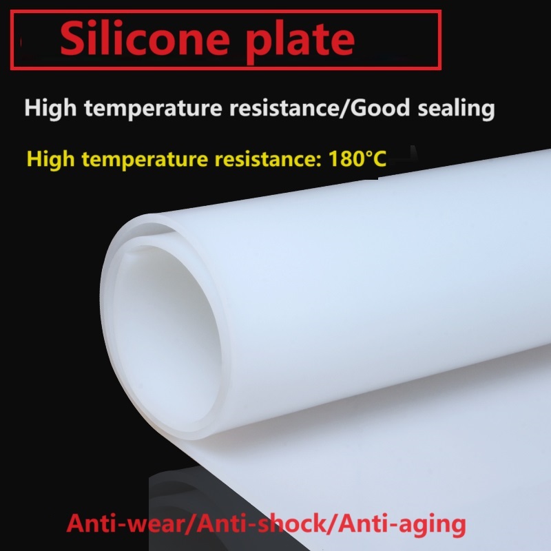 Translucent Silicone Rubber Sheet White Silicone Gasket No Peculiar ...