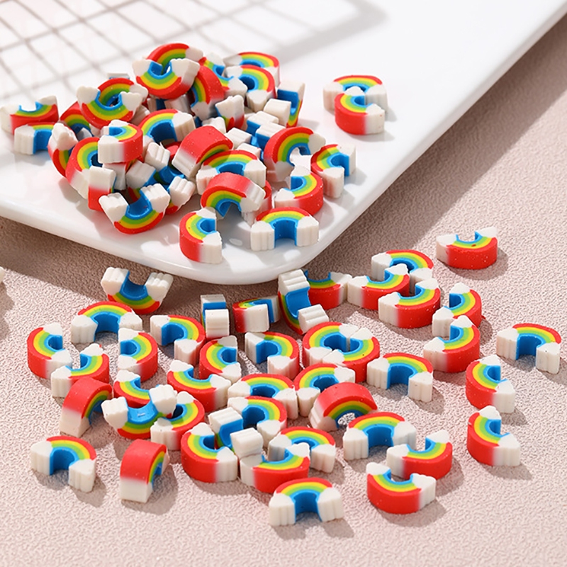 20pcs/bag Creative Mini Cartoon Rainbow eraser Cute Student Gift Prize ...